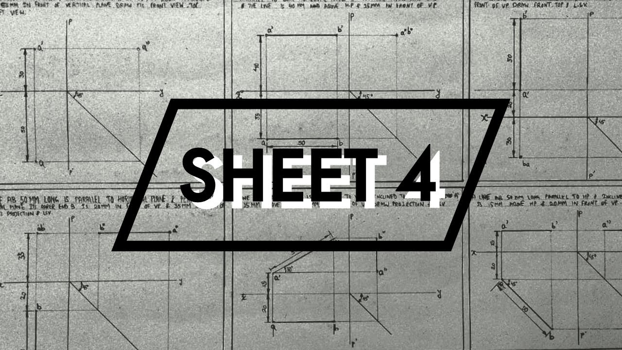 ED sheet 4 | Engineering Drawing | Jadavpur University | 1st Sem / 2nd ...