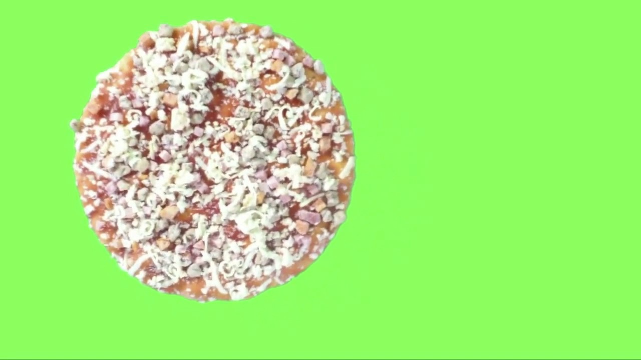 Flying pizza green screen effect (original) - YouTube