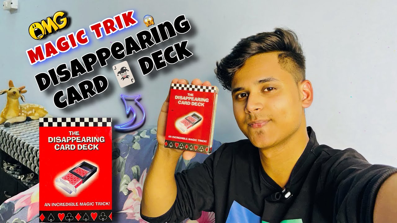 DISAPPEARING CARD 🃏 DECK | MAGIC TRIK 😱 and MAGIC TUTORIAL 🤫💯 - YouTube