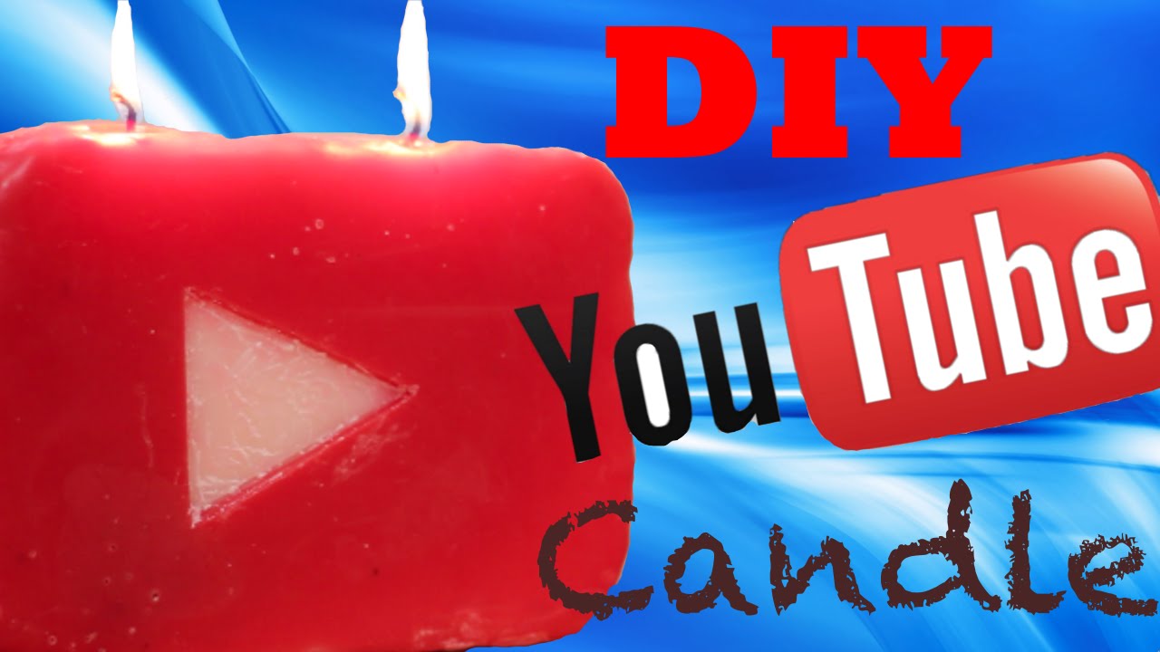 DIY Youtube Play Button Candle- DIY Test #7 - YouTube
