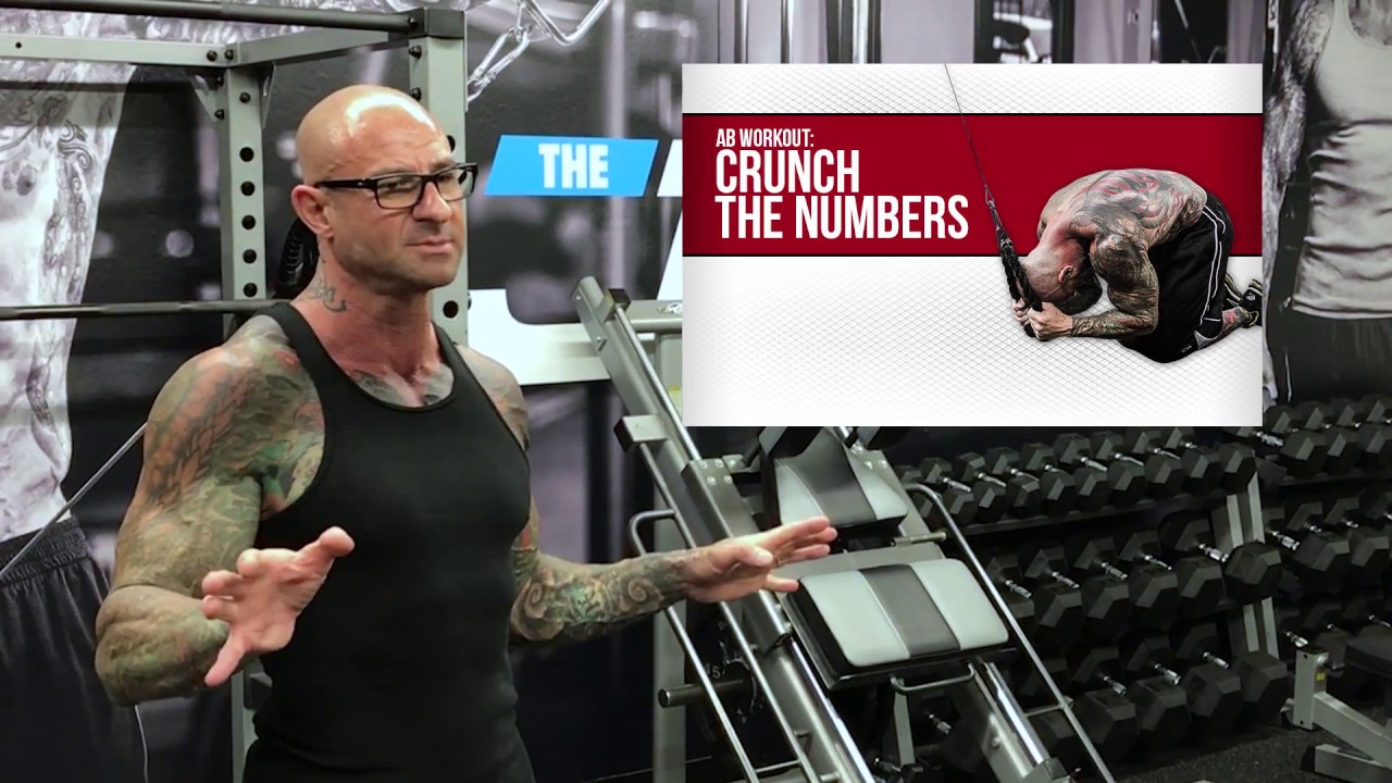 Crunch The Numbers Ab Workout - YouTube