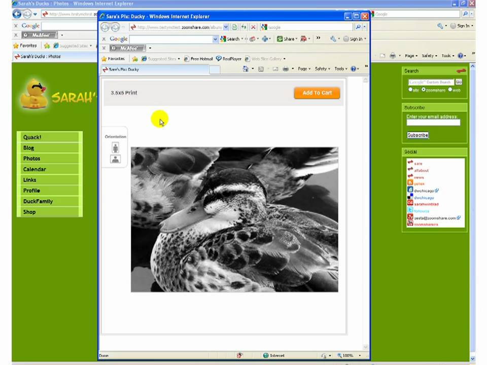 How to Order Zoomshare Prints & Gifts - YouTube
