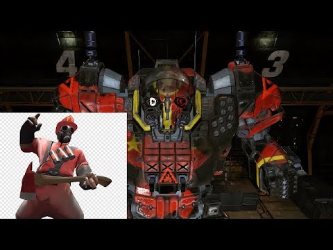MechWarrior Online Flamer Atlas K - YouTube
