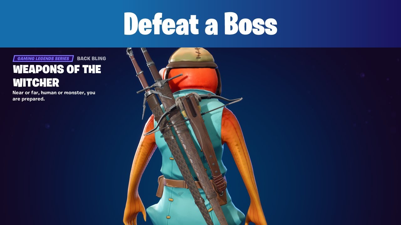 Fortnite วิธีทำ Defeat a Boss - YouTube