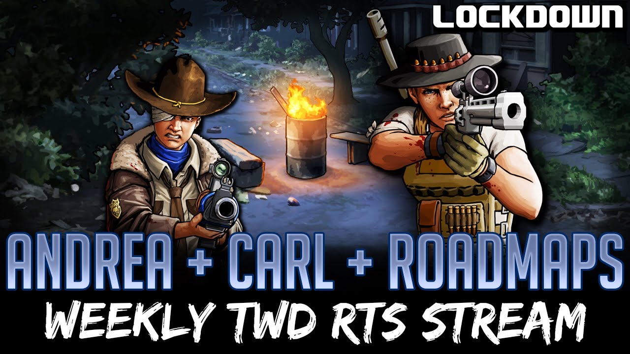 Andrea + Carl + Roadmaps - TWD RTS Weekly Stream! The Walking Dead ...