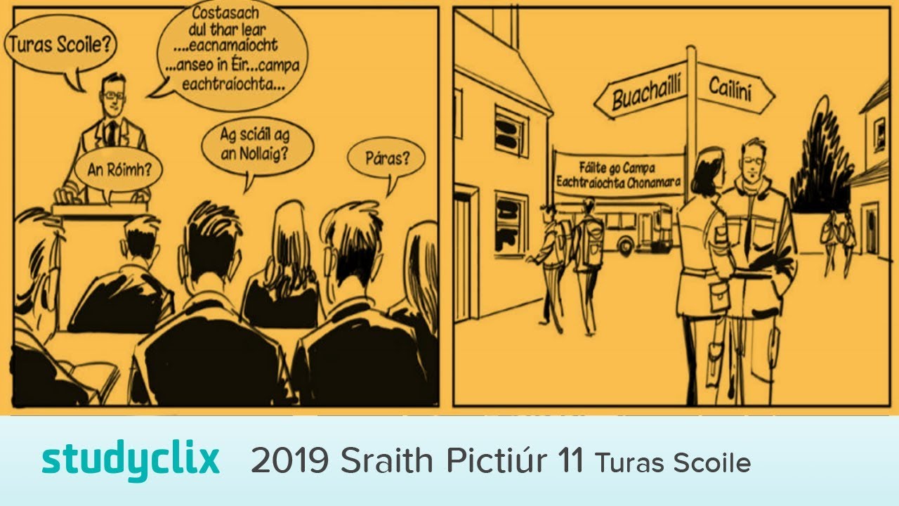 Leaving Cert 2019 - Sraith Pictiúr 11 - Turas Scoile - YouTube