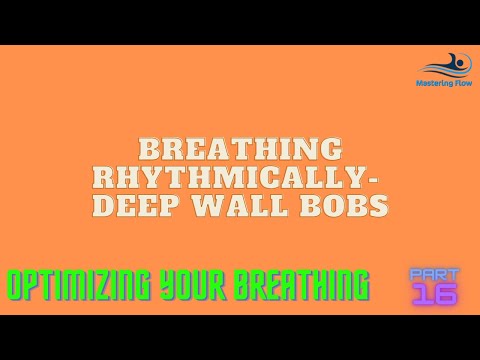 Improve Your Triathlon Swimming Breathing Technique #16 Breathing Rhythmically- Deep Wall Bobs
