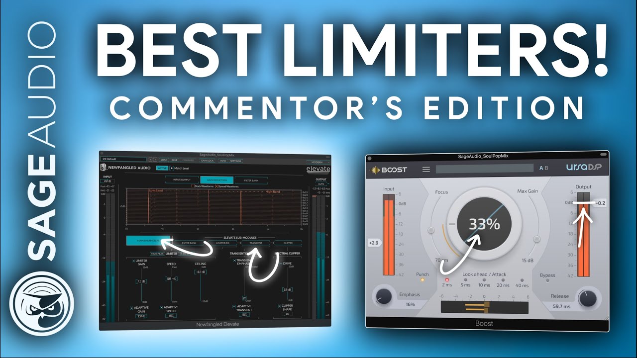 4 Mastering Limiter Plugins You Need to Know! | Commenter's Edition ...