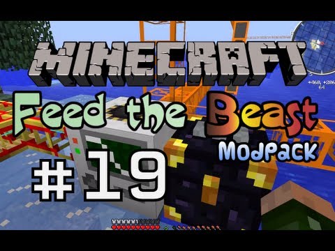 Minecraft: Feed the Beast Modpack #19 - Unser erster Quarry... [HD ...