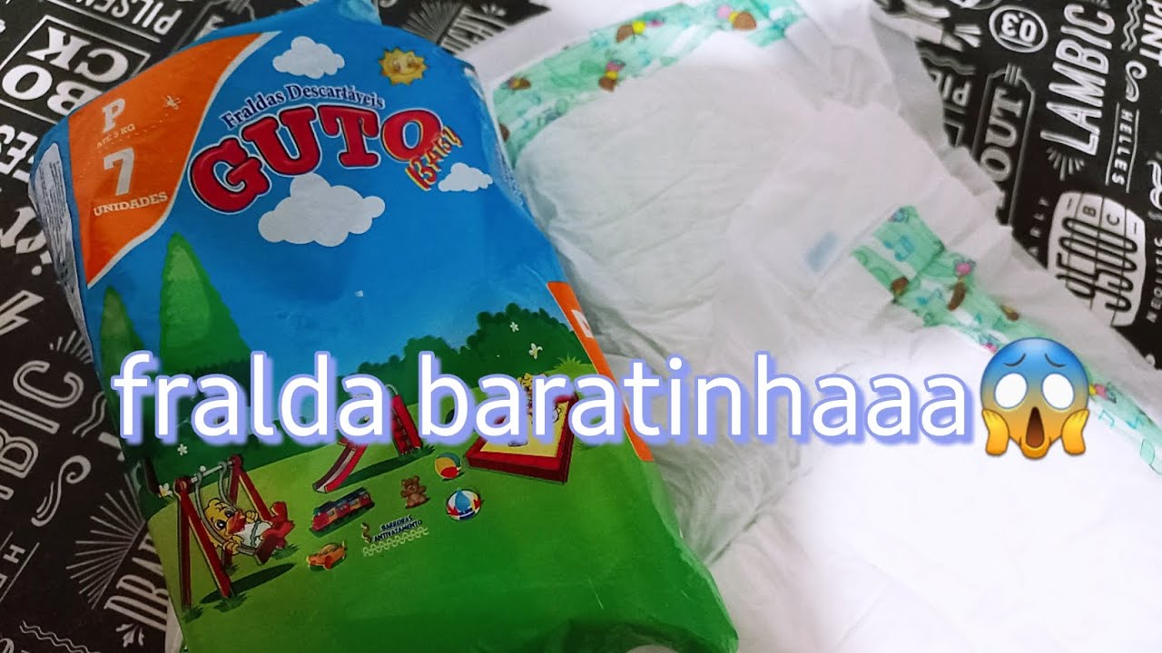 mine resenha,fralda (GUTO BABY) a mais baratinhaa - YouTube