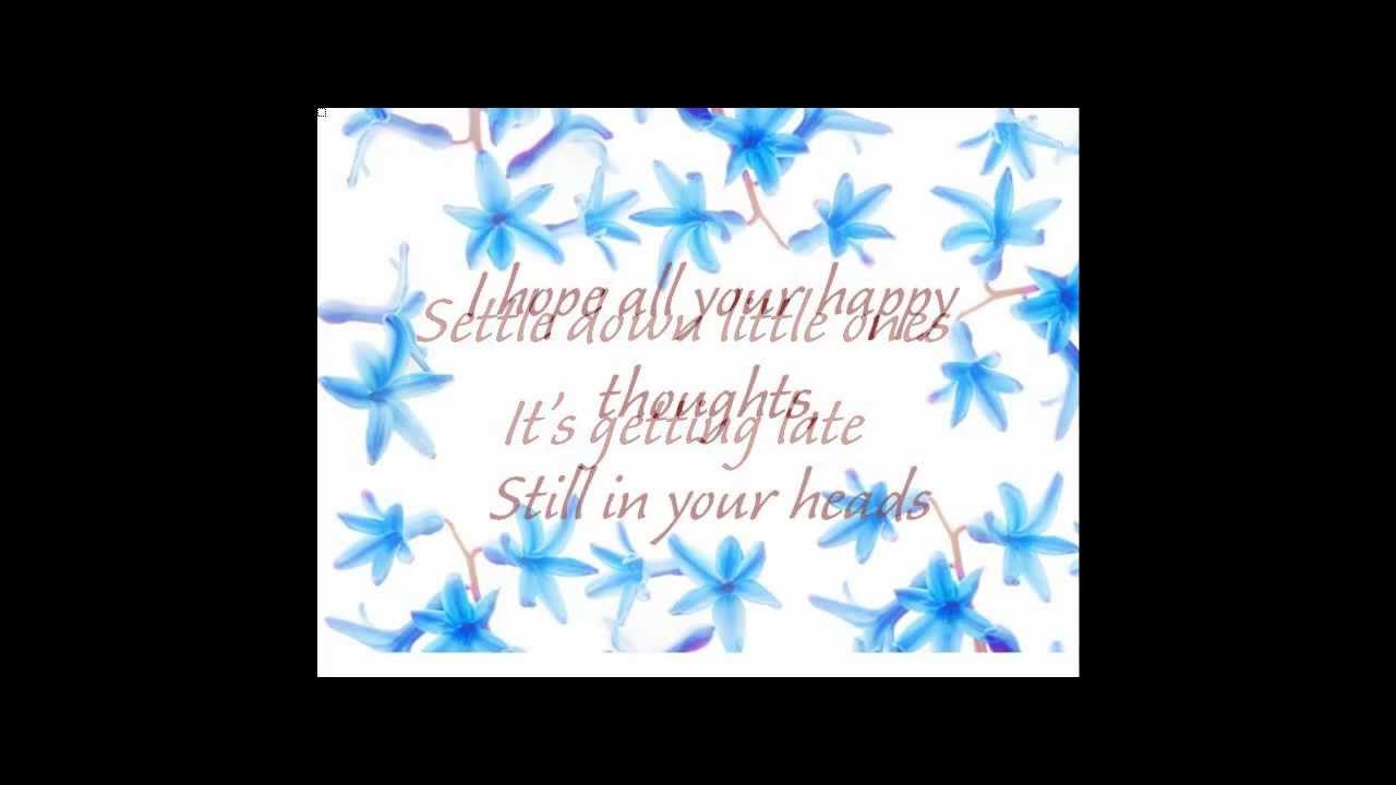 Forever Your Lullaby Lyrics (Original): Angelina Perete - YouTube