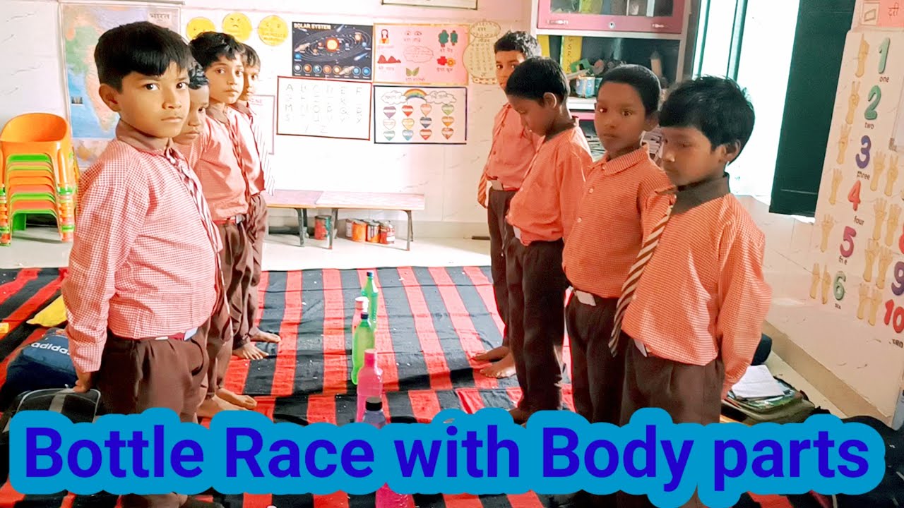 Body parts activity | parts of body name activity | Bottle activity ...