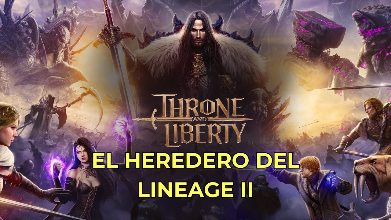 Lo que hubiese sido el Lineage III, probamos el Throne and Liberty ...