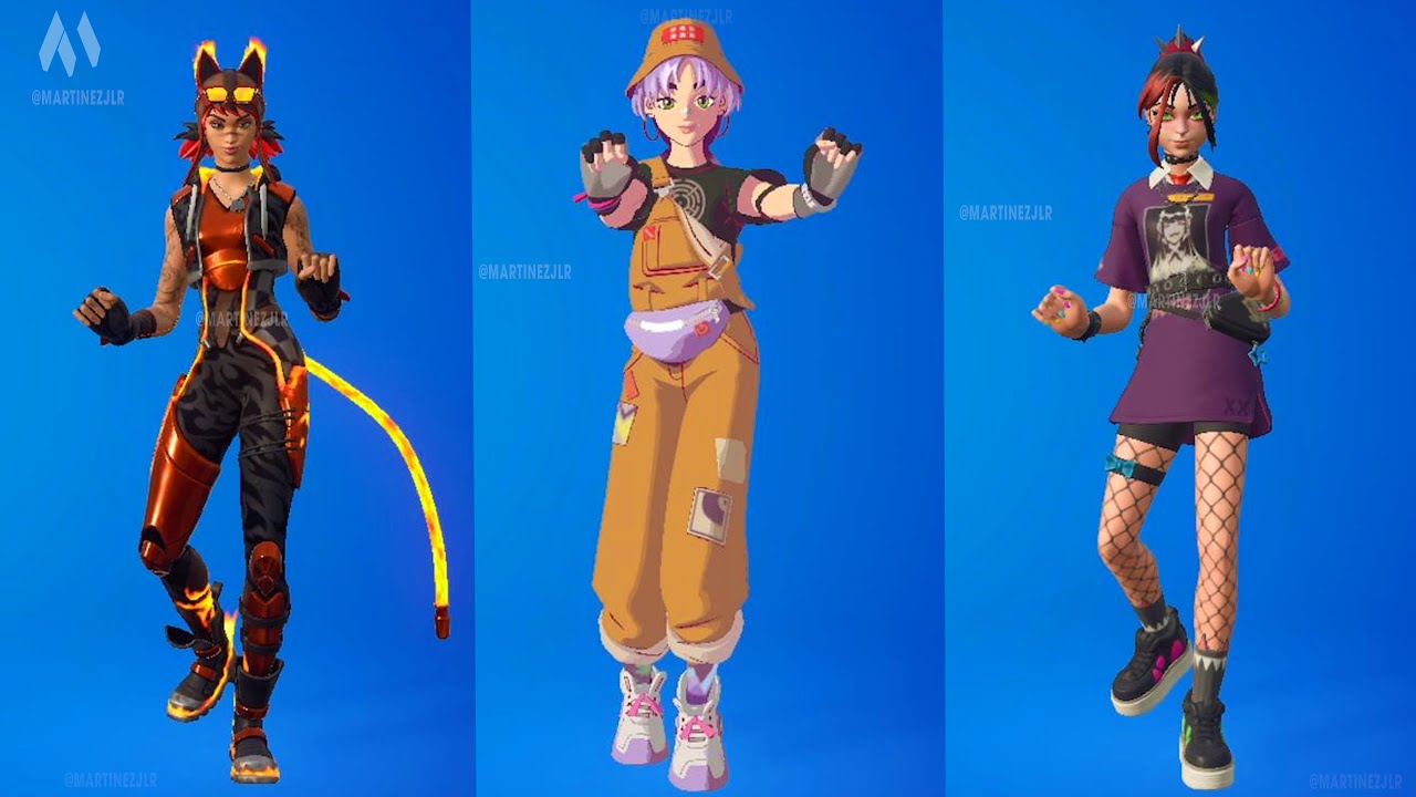 ️ Nuevo Emote Walkin’ Pretty Fortnite | TOP Mejores Skins Baile Walkin ...