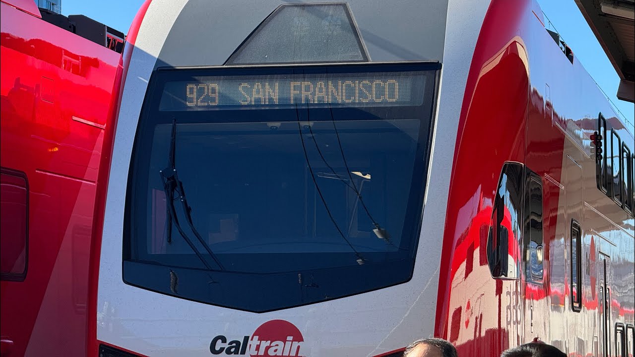 Caltrain Dr. Martin Luther King Jr. Express Train Full Ride - YouTube