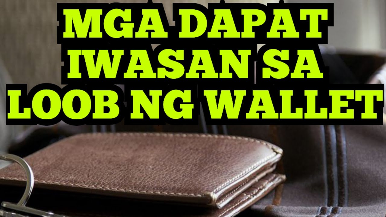 NAKADISENYO ANG WALLET NA ITO PARA IKAW AY MAGHIRAP AT MAUBUSAN NG PERA ...