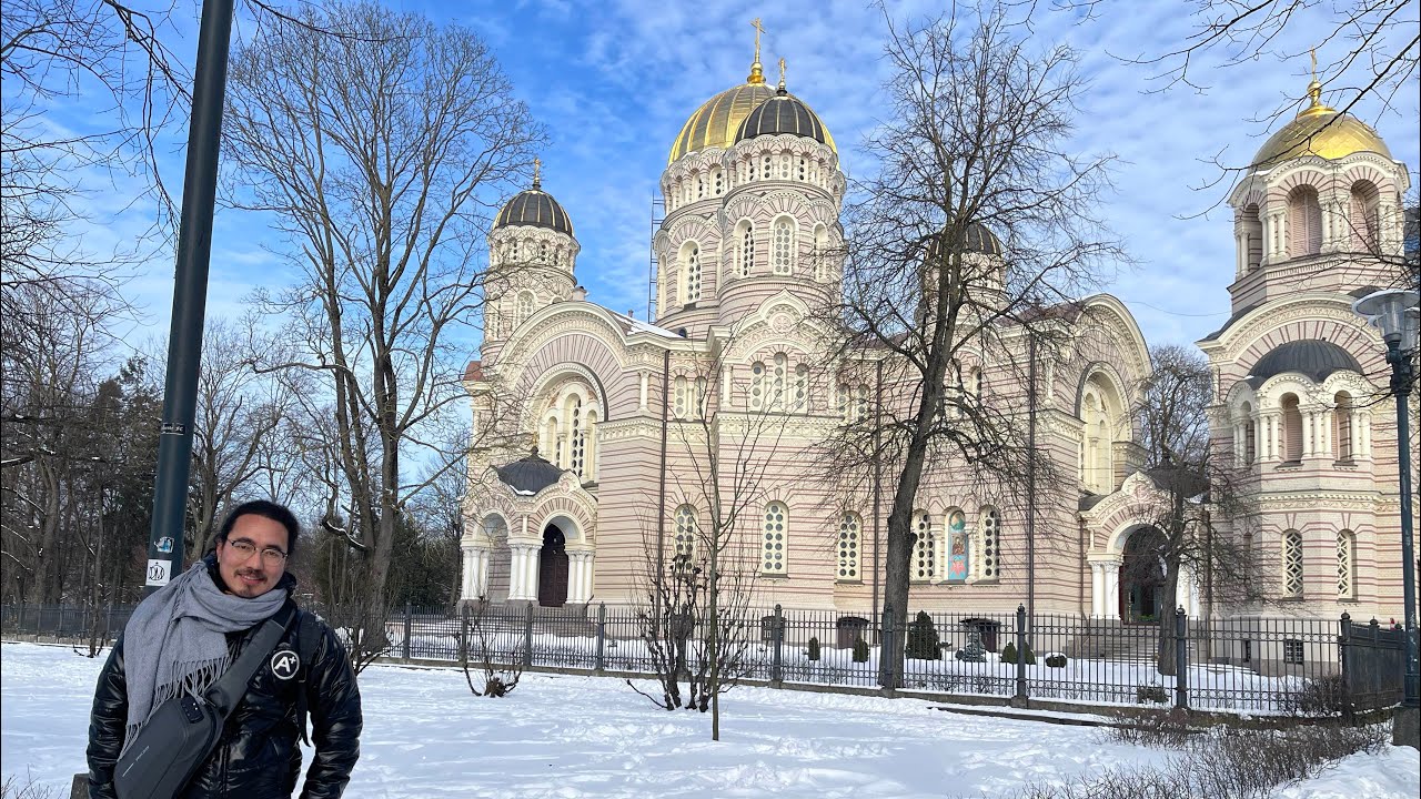 One of the Most beautiful Church in Riga😊|deepak magar | vlogs | Riga ...