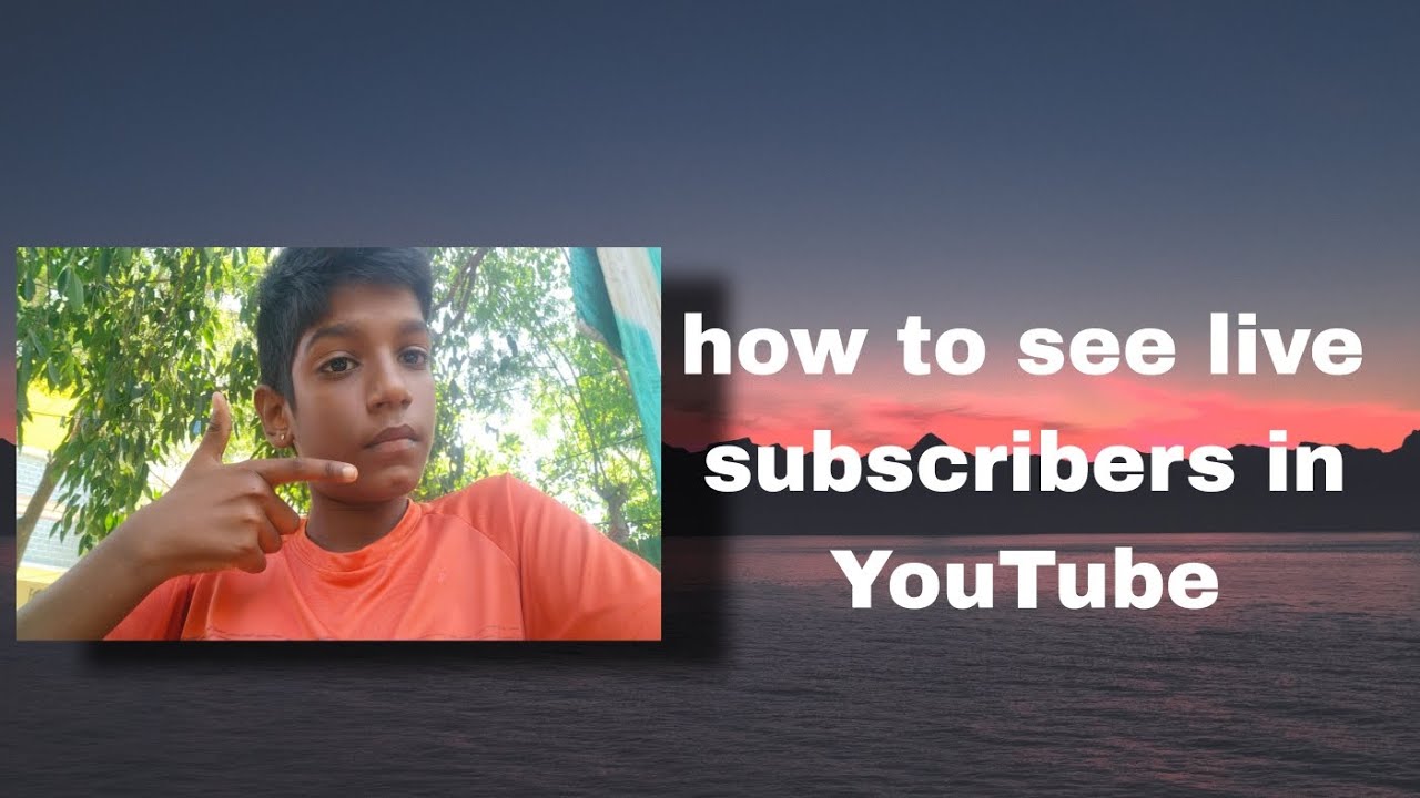 how to see live subscribers in with Chrome browser lake youtubers see ...