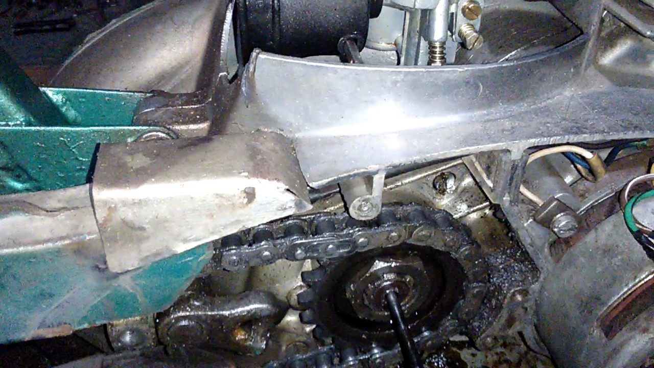 How to remove main chain and chain covers - YouTube