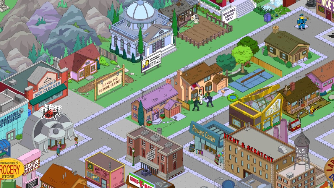 TSTO: A Tour of Springfield - YouTube
