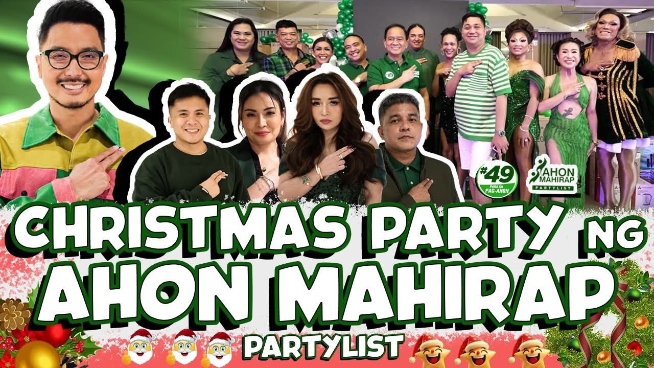 CHRISTMAS PARTY NG AHON MAHIRAP PARTYLIST 🔔🏫🎄#49ahonmahirappartylist ...