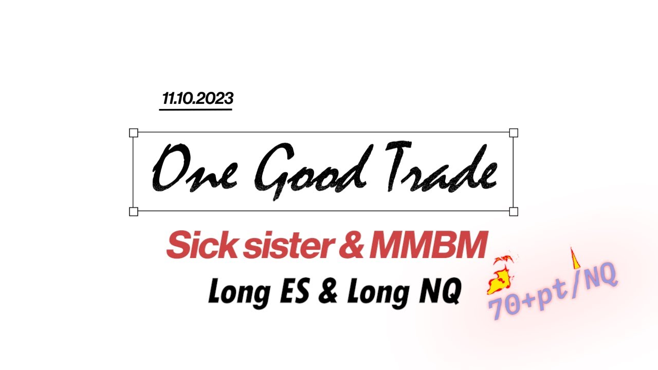2023-11-10, ICT CONCEPTS, LIVE execution, MMBM Long NQ - YouTube