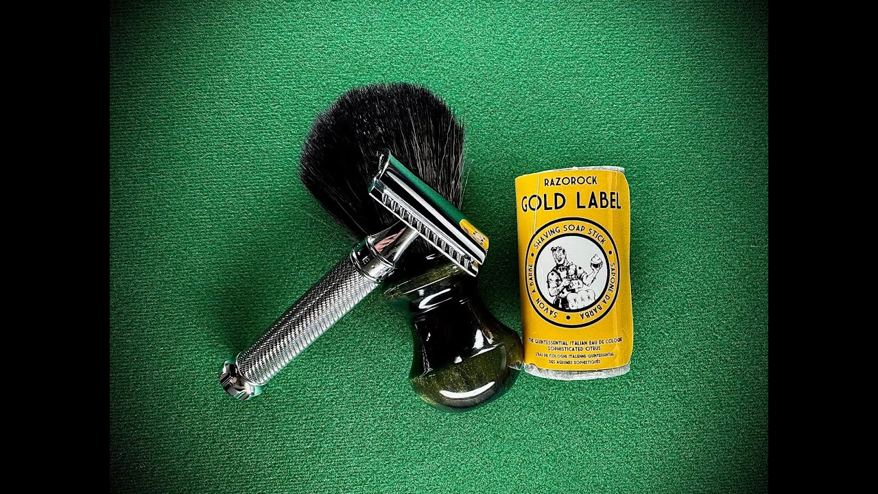 SHAVE STICK STORIES ~ RAZOROCK GOLD LABEL - YouTube