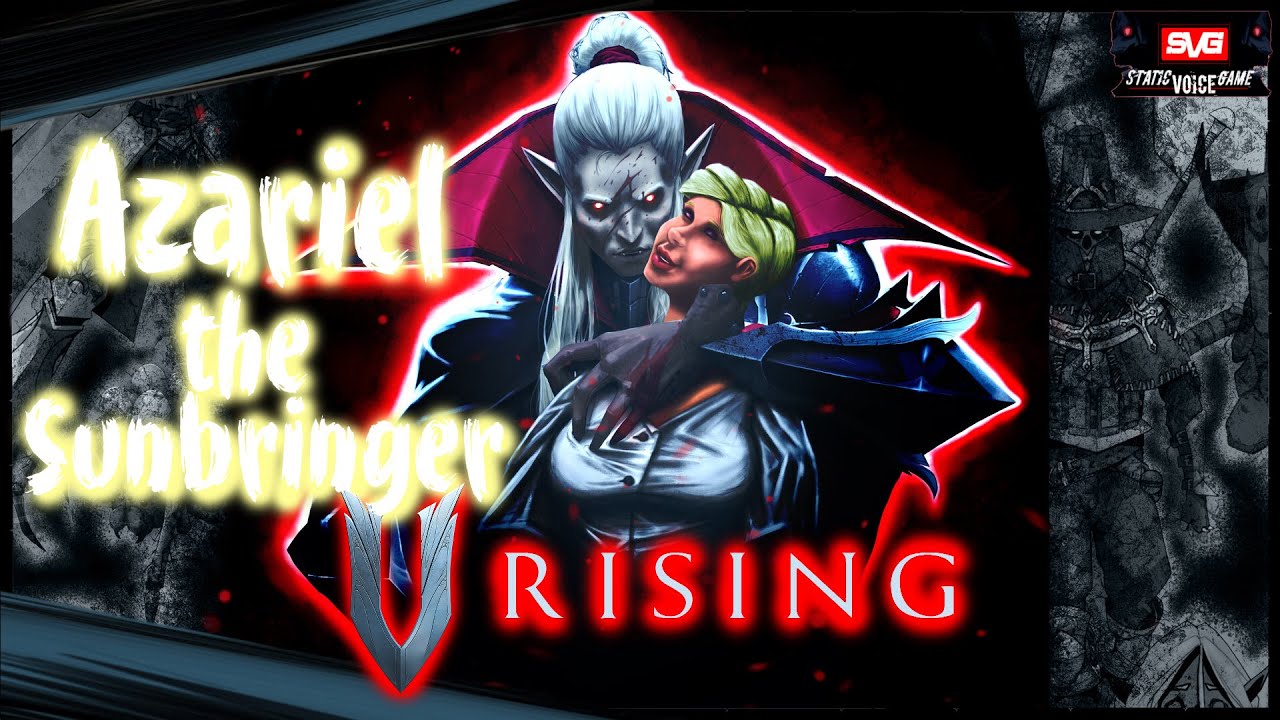 V Rising Прохождение Босса в Соло - Azariel the Sunbringer - YouTube