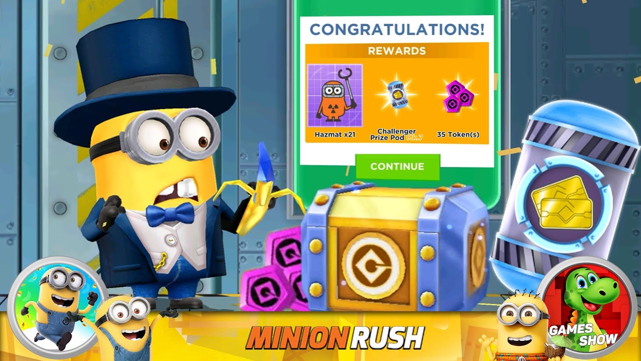 Minionaire Minion Rush Despicable Me Prize Pod Rewards Daily Challenge ...