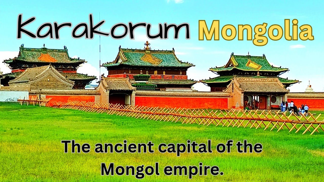 Kharkhorin, Karakorum. What to do in town. - YouTube