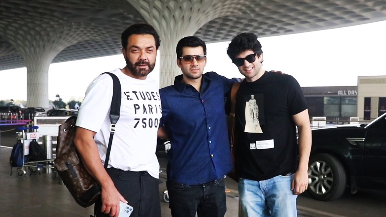 Rajvir Deol And Karan Deol Meet Dharmendra's Grandson Rajveer Deol