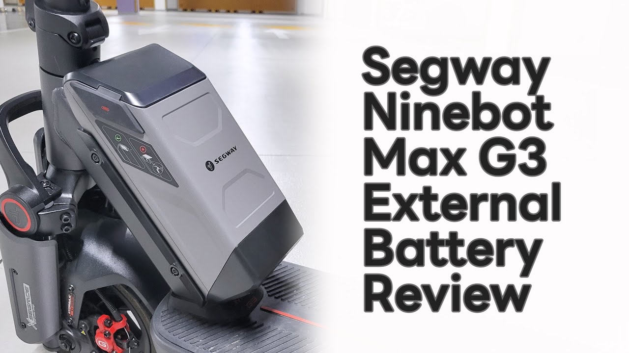 나인봇 맥스 g3 보조배터리 리뷰 / Segway ninebot max g3 external battery review ...