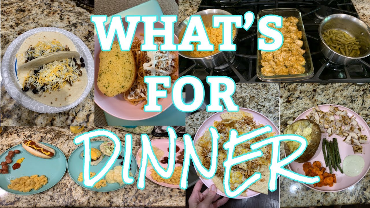 WHAT'S FOR DINNER | FAMILY OF SIX - YouTube