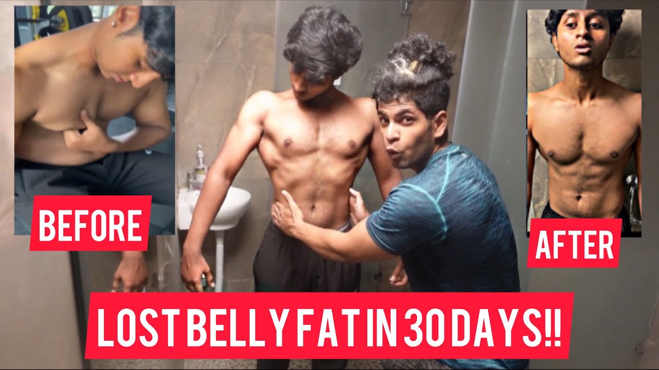 Body Recomposition Transformation | How He Lost Belly Fat Just In 30 ...