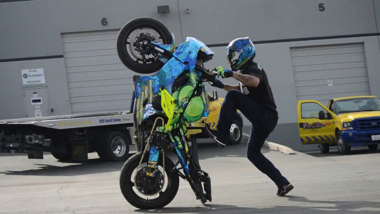 Interview and STUNTS With KillaCam x WCC - YouTube