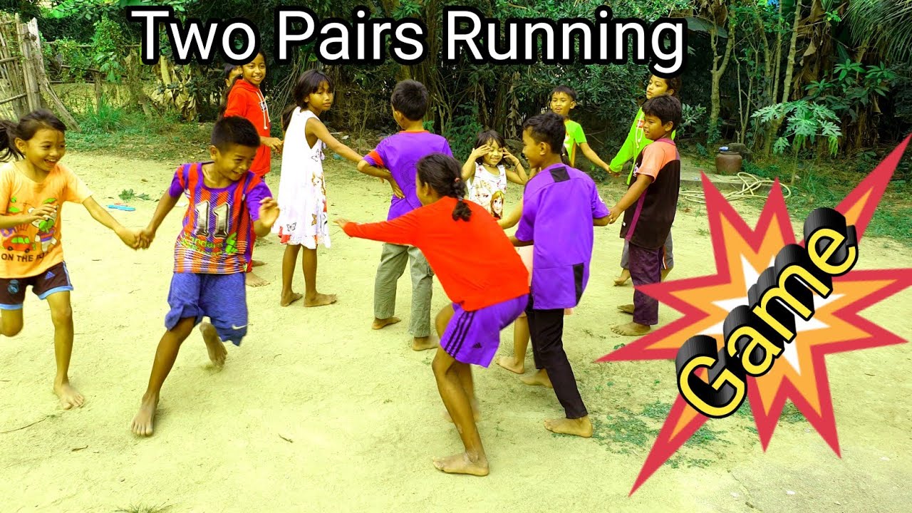 Two Pairs Running | Team Building Game | Fun Outdoor Games - YouTube