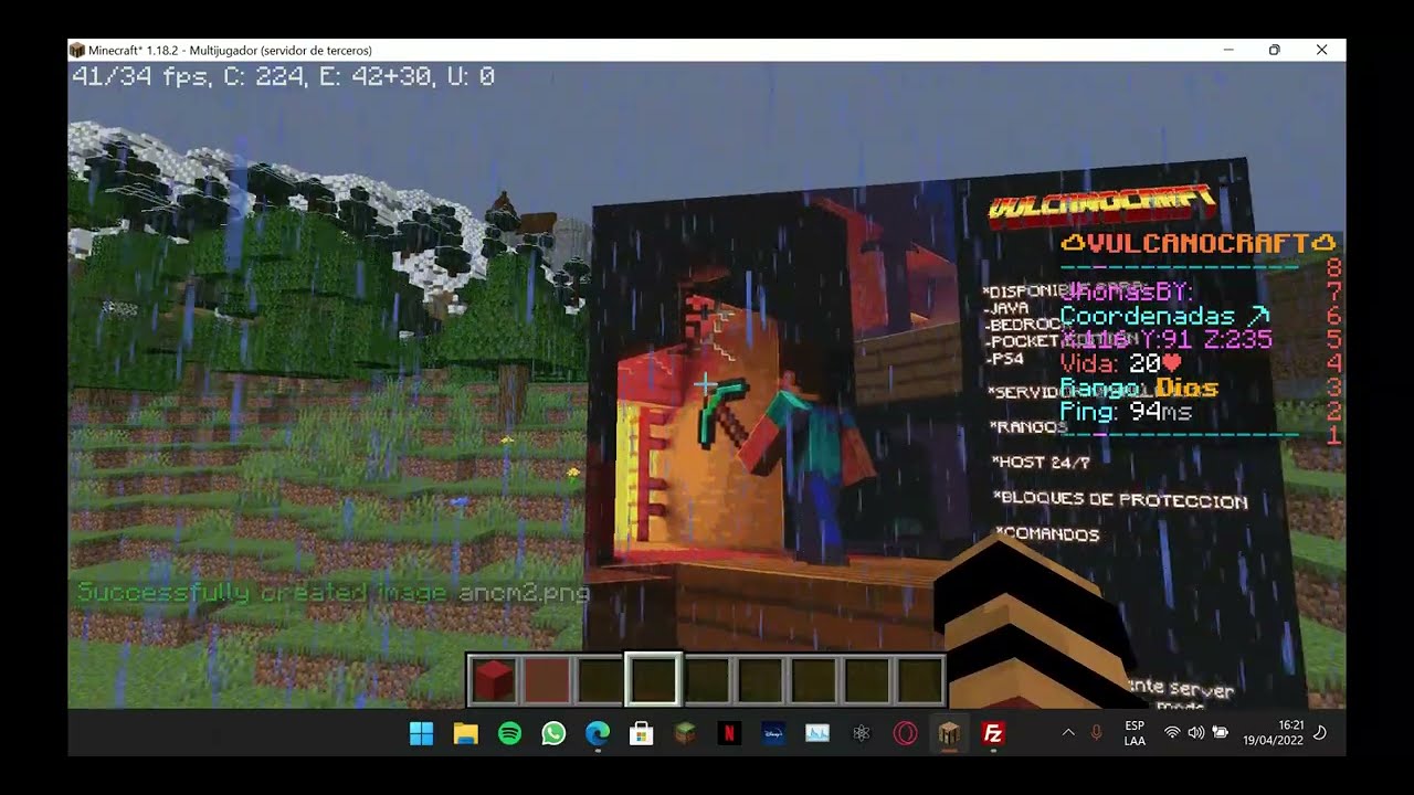 Plugin (Custom Images) Poner Imágenes en tu server de minecraft 1.18.X ...