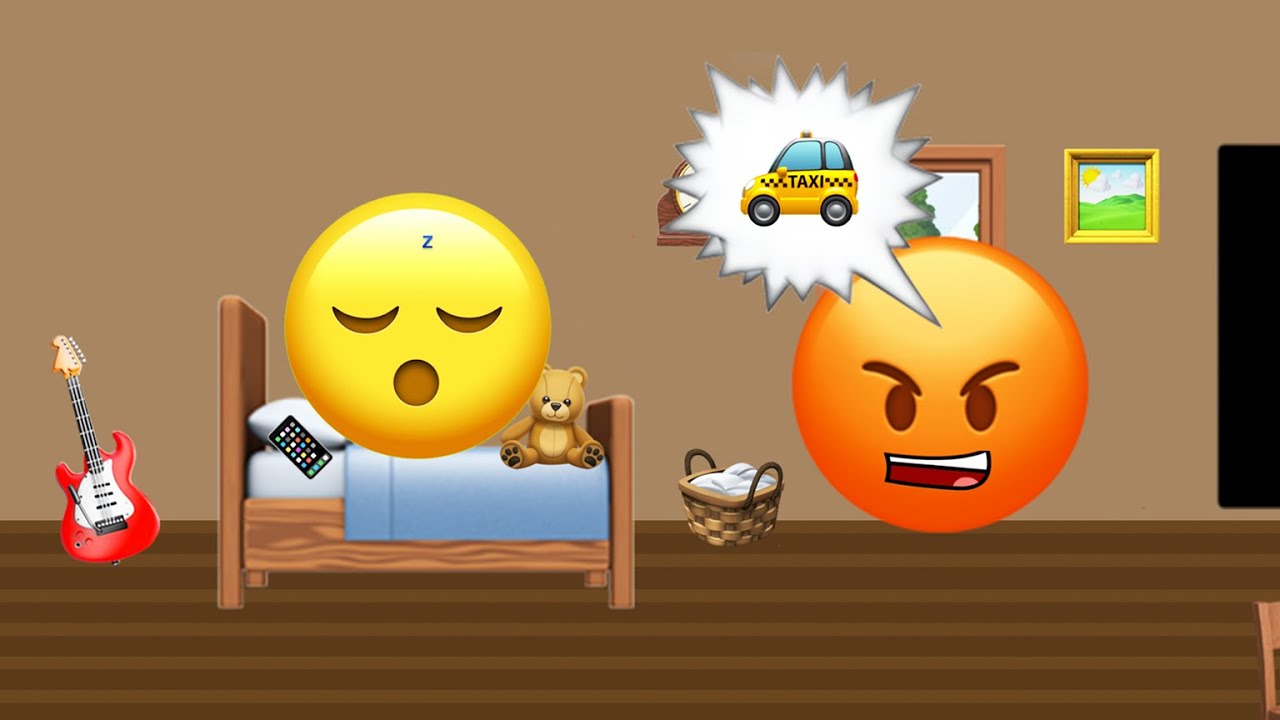 Emoji Animation Series (EP1) Emoji is Late For School - YouTube