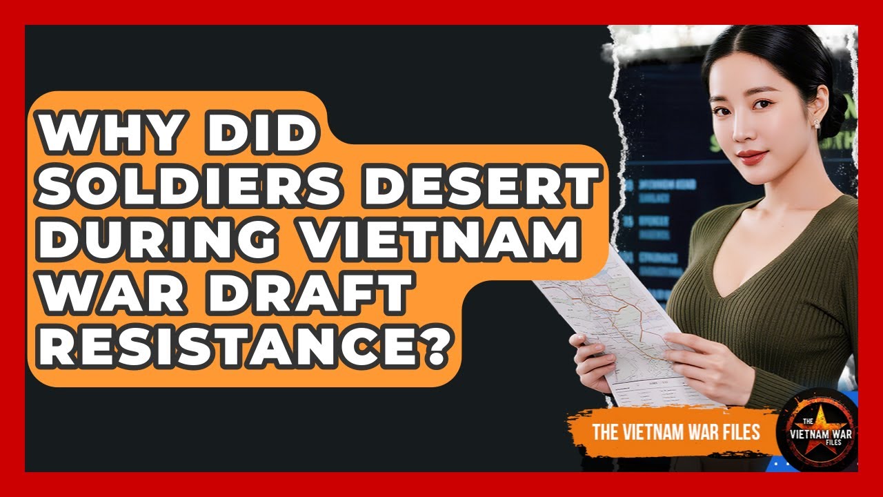 Why Did Soldiers Desert During Vietnam War Draft Resistance? - The ...