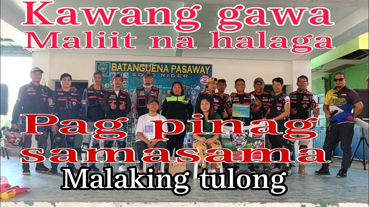 Charity @Brgy Sala Balete Batangas city, #vinzlimotovlog # ...