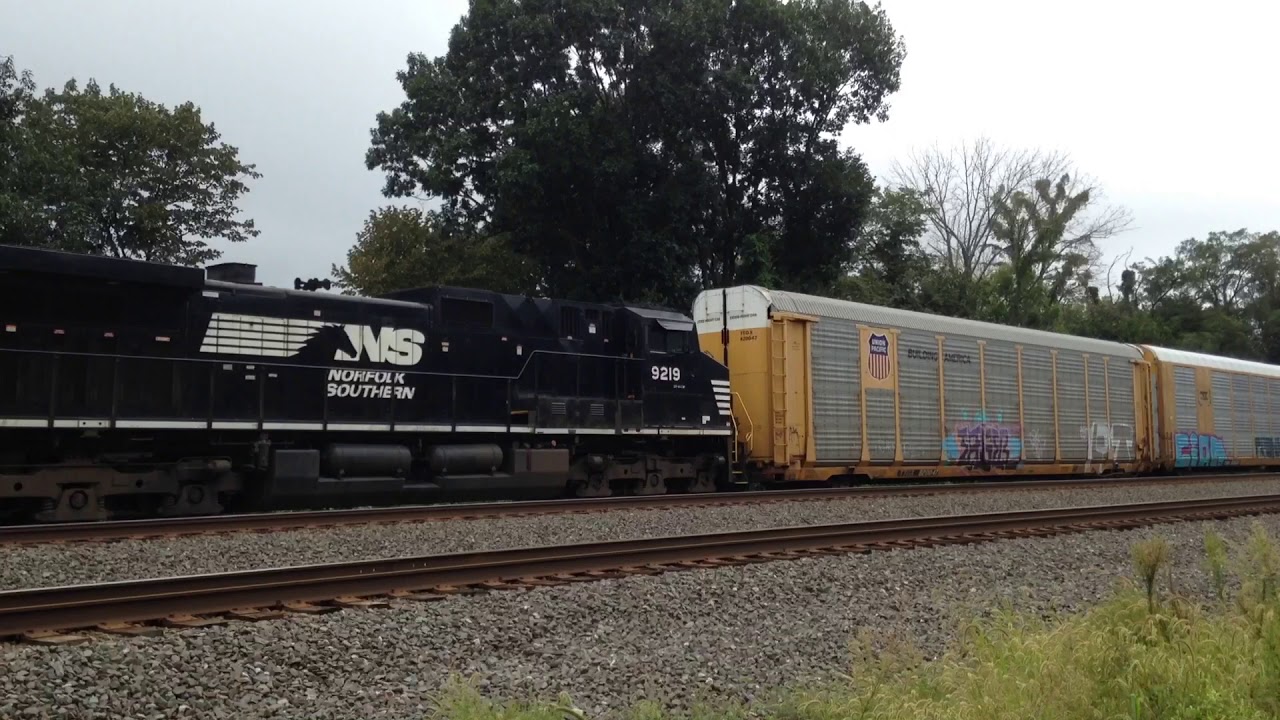 NS Auto Rack Train - YouTube