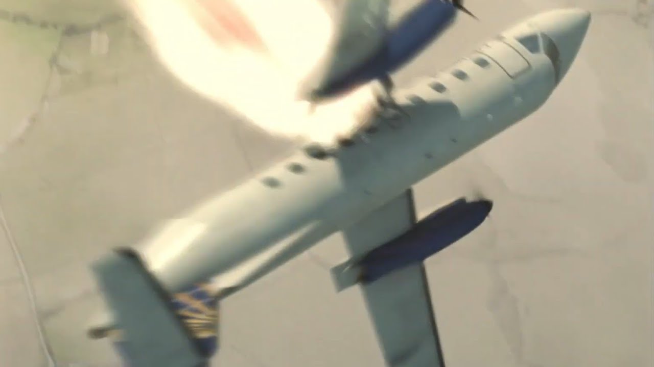 Continental Airlines Express Flight 2574 - Crash Animation - YouTube
