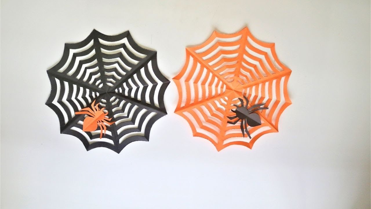 Spider Web for Halloween Decorations | DIY Spider Web | How To Make ...