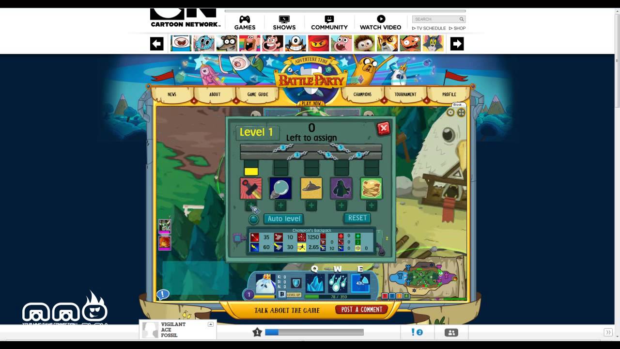 Adventure Time Battle Party Gameplay First Look - HD - YouTube