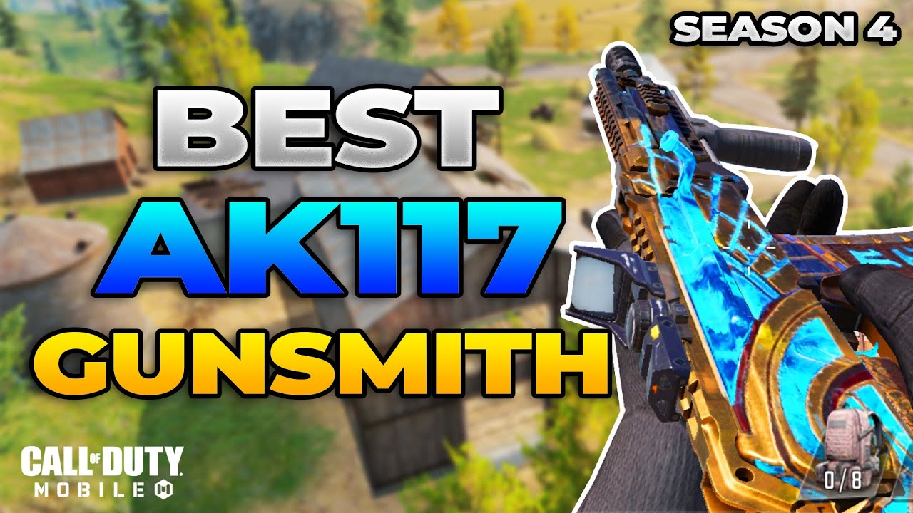 AK117 Best LOADOUT this SEASON 4 | CODM BR | Solo vs Squad | POCO x4 GT ...