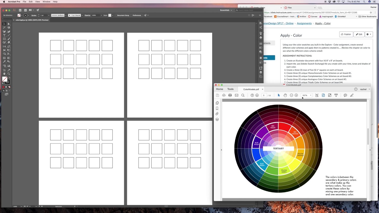 Apply - Color Assignment - YouTube