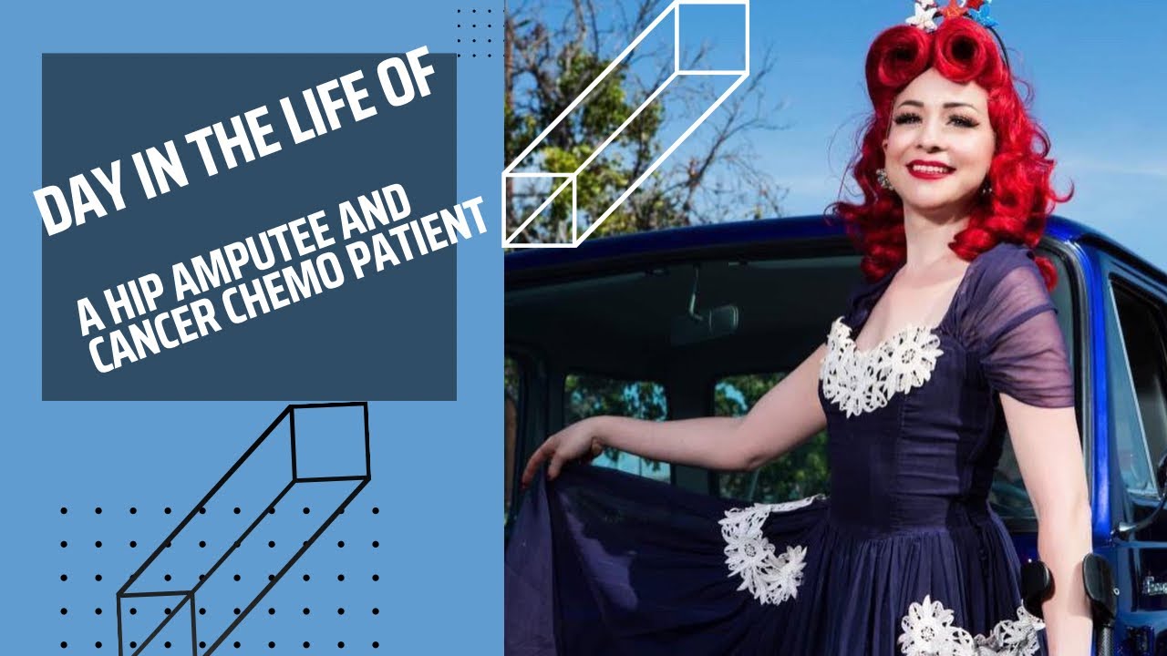 Day in the life of a hip amputee and cancer patient - YouTube