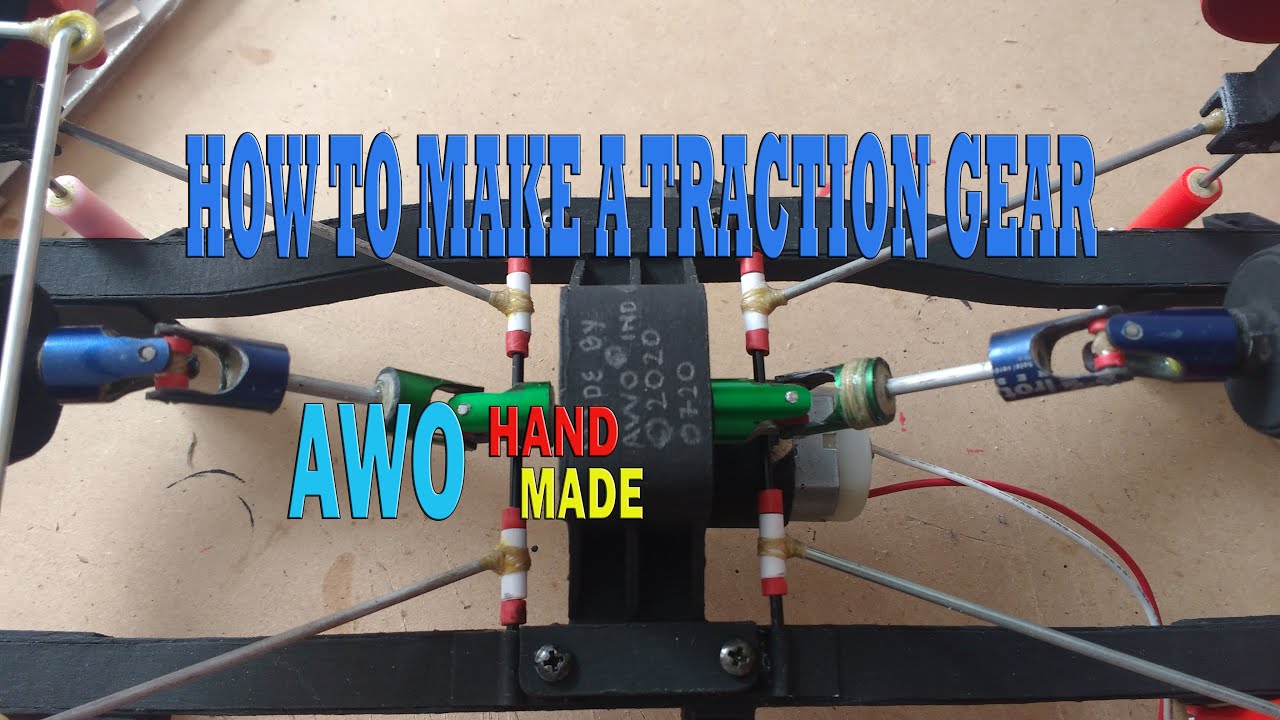 HOW TO MAKE A TRACTION GEAR - YouTube