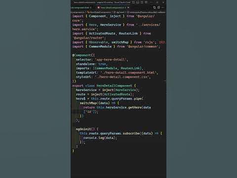 🌟 Learn Angular 18: Access Query Parameters & Fragments in Simple Steps! 🎓 Master Routing! - YouTube