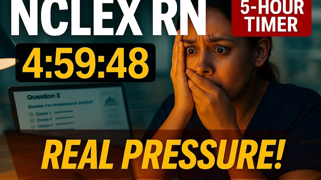 5-Hour Timed NCLEX RN 2025 Practice Exam | Nclex Questions Answers ...